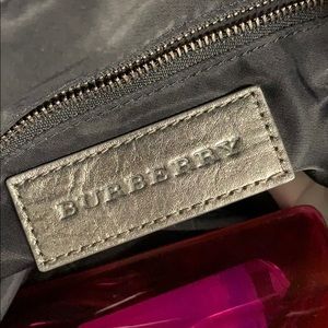 Burberry | Bags | Burberry Silver Limited Edition Handbag | Poshmark